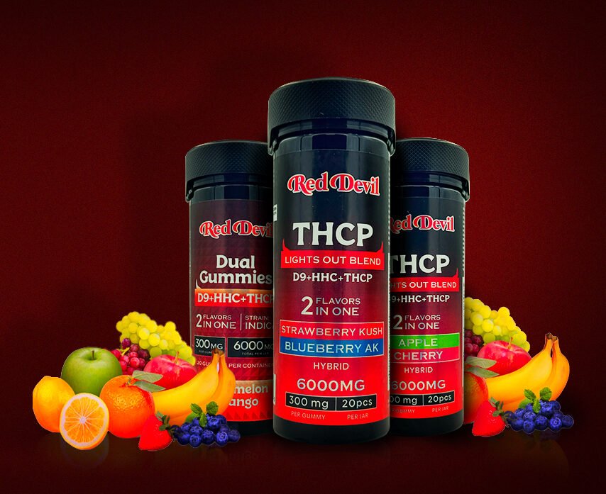 Watermelon Mango Gummies 600MG – Red Devil D9+HHC+THCP